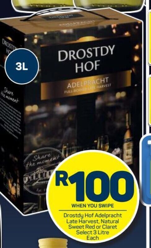 Drostdy Hof Adelpracht Late Harvest, Natural Sweet Red or Claret Select ...