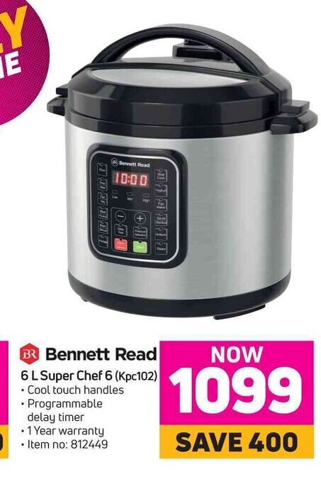 Bennett Read 6L Super Chef 6 offer at Game