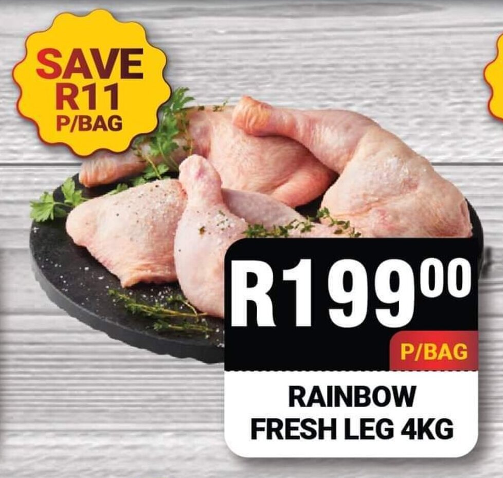 Rainbow Chicken specials Chikro Food Market – Jul 2025