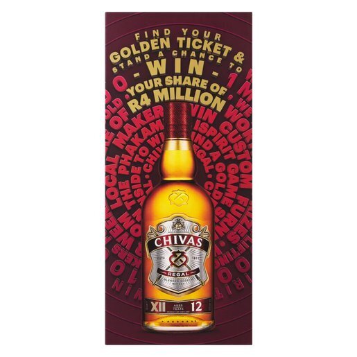 Chivas regal 12 year old scotch gift box 750ml offer at Pick n Pay Liquor
