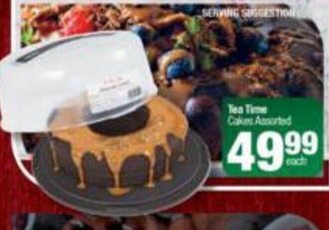 Tea Time Cakes assorted offer at Spar