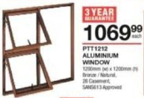 Aluminium Window offer at Build It