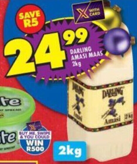 Darling Amasi Maas 2kg offer at Shoprite