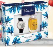Lentheric panache gift set edt 50ml plus watch-per set offer at Dis-Chem