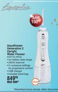 Aquapulse aquaflosser generation 2 upright water flosser offer at Dis-Chem
