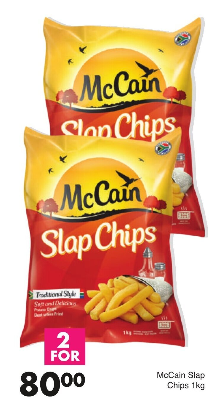 McCain Slap Chips 2 x 1kg offer at Save