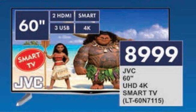 JVC 60" UHD 4K Smart TV offer at President Hyper