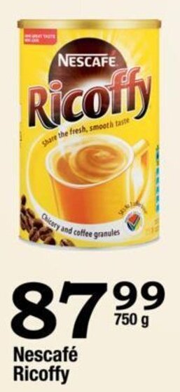 Nescafé Ricoffy 750g offer at Oxford Freshmarket