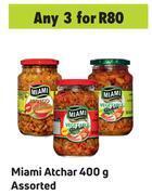 Miami atchar assorted-for 3 x 400g offer at Game