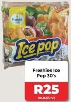 Freshies Ice Pop 30's offer at 1UP