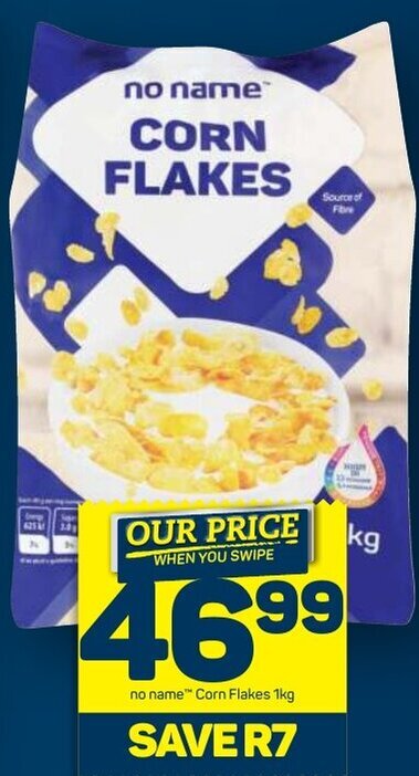 no name Corn Flakes 1kg offer at Pick n Pay