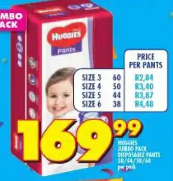 Huggies specials Shoprite – Jun 2025
