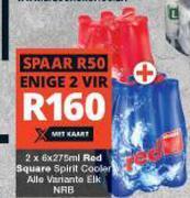 Red square spirit cooler nrb alle variante-2 x 6 x 275ml elk offer at ...