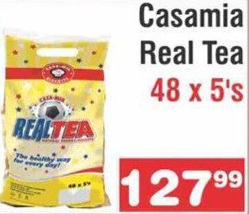 Casamia Real Tea 48 x 5's offer at Advance Cash n Carry