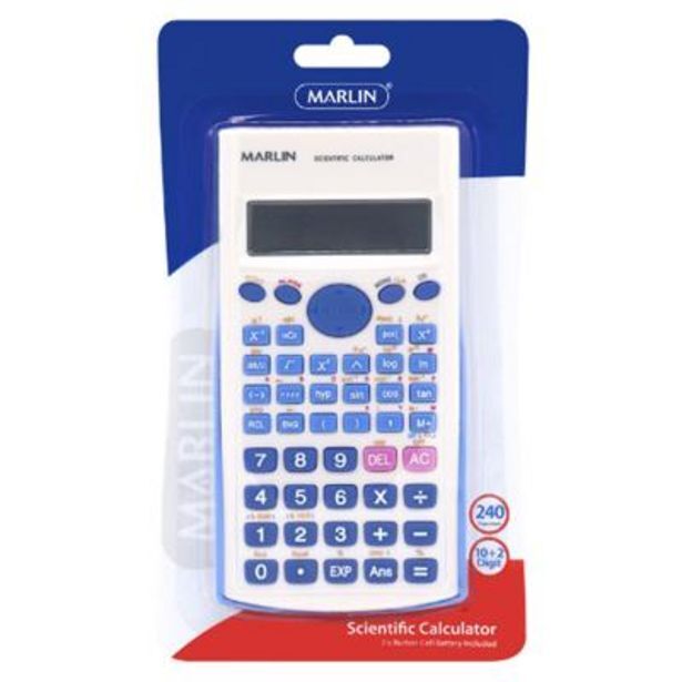 Casio Calculator 240-Function Scientific Calculator - 12-Digit Display ...
