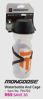 Mongoose Waterbottle & Cage offer at Game