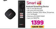Smart tv android streaming device offer at Game