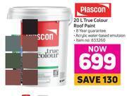 Plascon true colour roof paint-20l offer at Game
