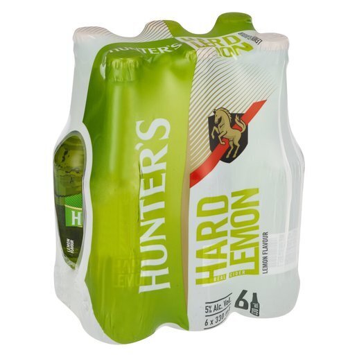 Hunters hard lemon nrb 330ml x 26 offer at Pick n Pay Liquor