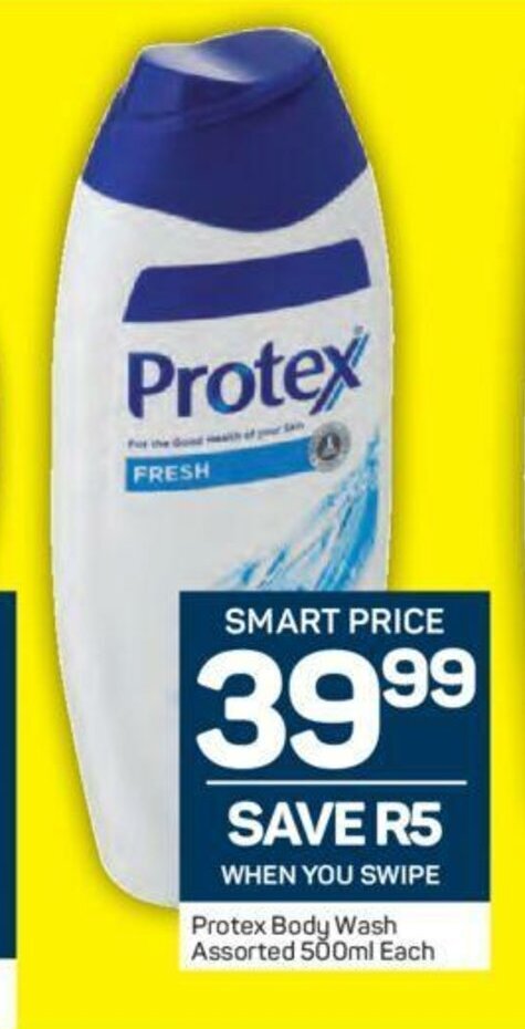 Protex Body Wash Assorted 500ml each offer at Pick n Pay