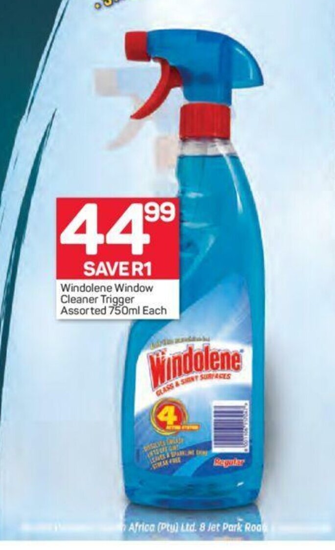 Windolence Window Cleaner Trigger Assorted 750ml each offer at Pick n Pay