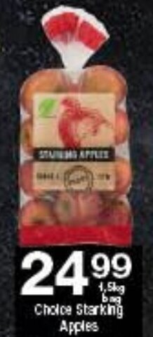 Choice Sparkling Apples offer at Checkers