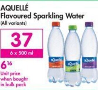 Aquelle Flavoured Sparkling Water offer at Makro