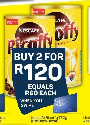 Nescafé Ricoffy 750g offer at Pick n Pay