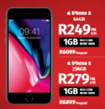iPhone 8 64GB offer at Vodacom