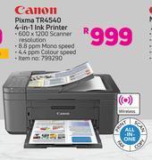 Canon pixma tr4540 4 in 1 ink printer offer at Game