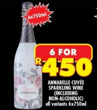 Annabelle Cuvee Sparkling Wine (including non-alcoholic) all variants ...