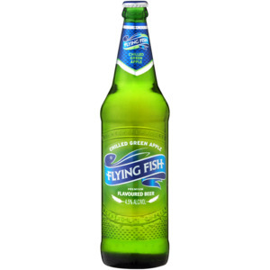 Flying fish chilled green apple flavoured beer bottle 660ml offer at ...