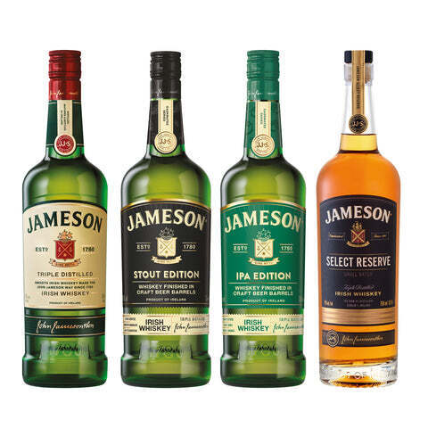 Jameson variety pack 750ml offer at Norman Goodfellows
