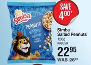 Simba salted peanuts-150g offer at Dis-Chem