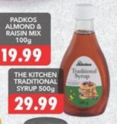The Kitchen Traditional Syrup 500g offer at Shoprite