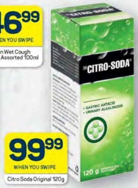 Citro Soda Original 120g offer at Pick n Pay