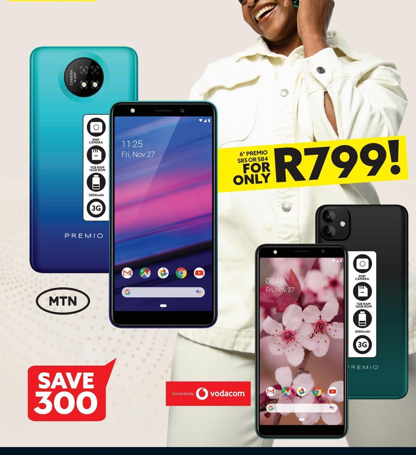 Premio s85 or s84 offer at Ackermans