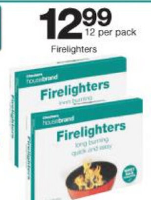 Firelighters offer at Checkers