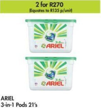 All Ariel offers - Find and view the cheapest Ariel offer!