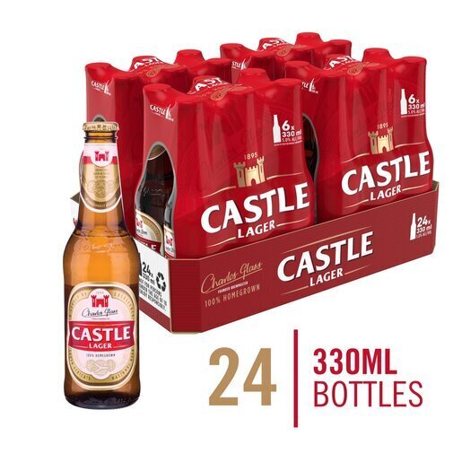 Castle lager nrb 330ml x 24 offer at Pick n Pay Liquor