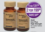 Dis-chem gold iron plus high strength 60 coated tablets-for 1 offer at ...