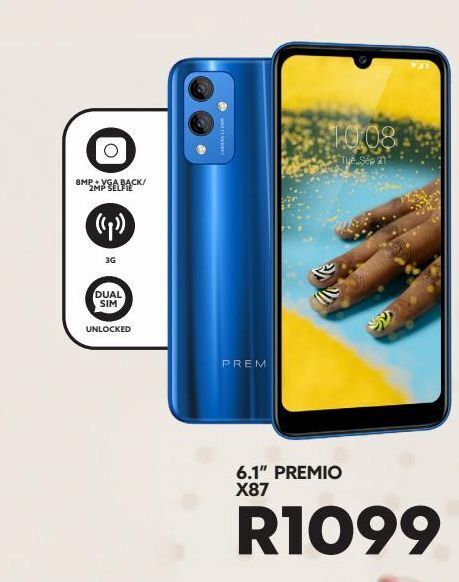 6.1 premio x87 offer at Ackermans