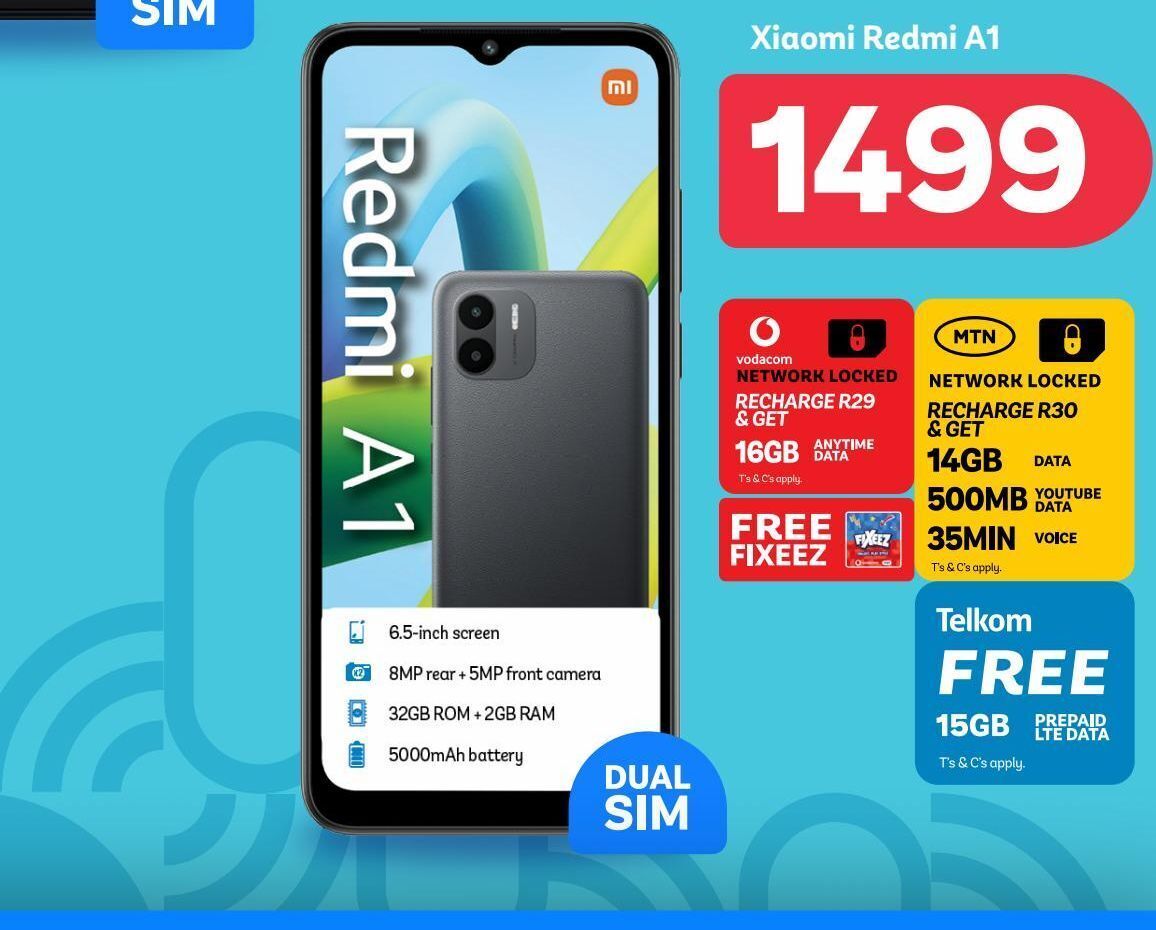 Xiaomi redmi a1 offer at PEP