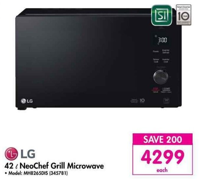 LG 42l NeoChef Grill Microwave offer at Makro