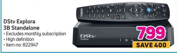 DStv Explora 3B Standalone offer at Game