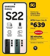 Samsung galaxy s22 5g enabled-mtn mega gigs s offer at MTN