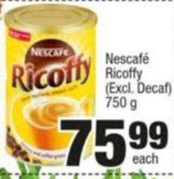 Nescafé Ricoffy 750g offer at Spar