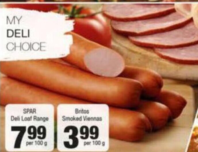 Deli specials Spar – Jun 2025