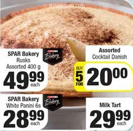 SPAR Bakery offer at Spar