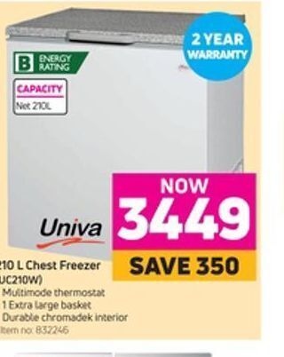 210l chest freezer offer at Game